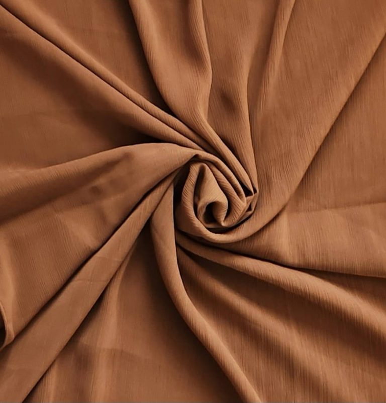 Crinkle Chiffon | Chocolate – Anaqah